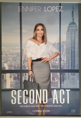 Cinema Poster: SECOND ACT 2019 (One Sheet) Jennifer Lopez Vanessa Hudgens | eBay UK