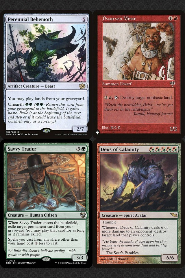 Loot, the Key to Everything Commander Deck Land Destruction MTG Ready ...