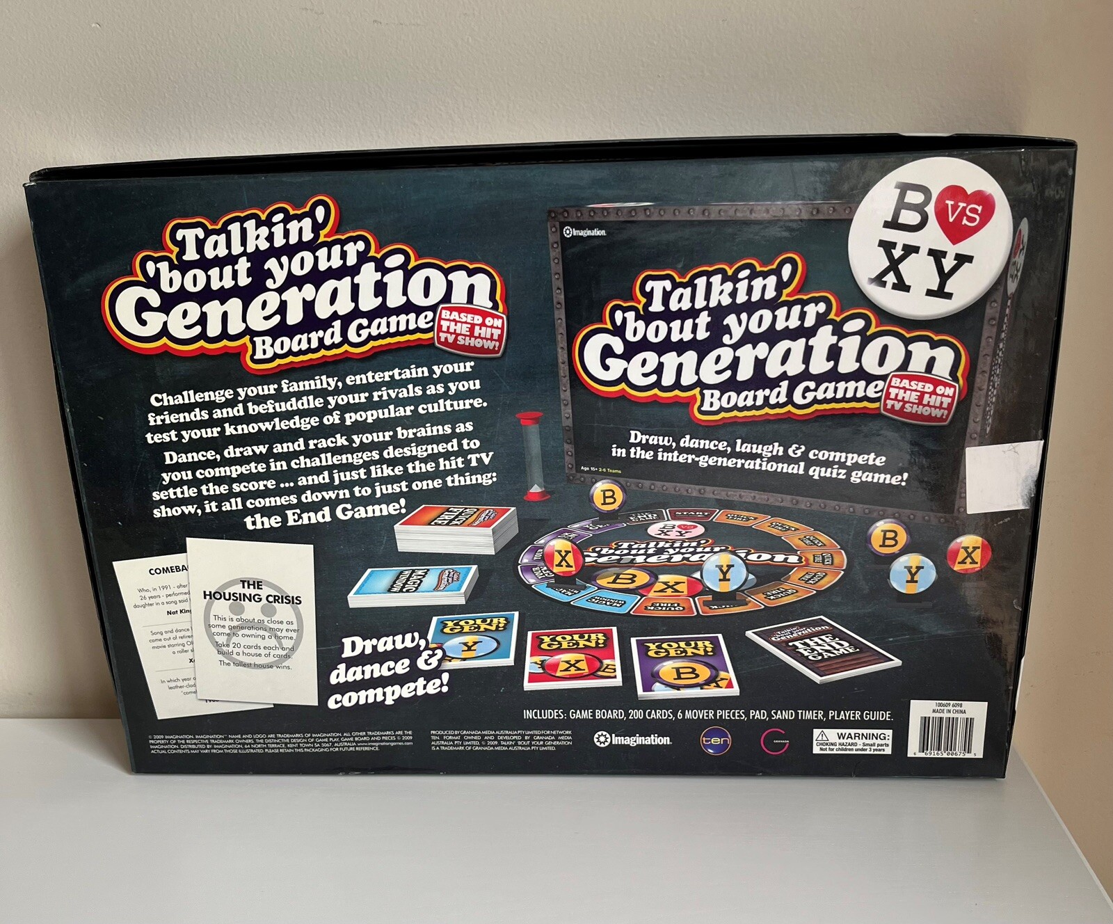Talkin' 'Bout your Generation Board Game, 2009 Imagination, NEW, | eBay ...