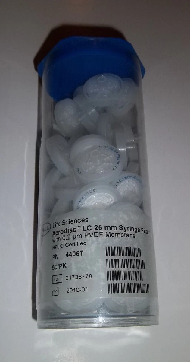 SYRINGE FILTERS, PALL Acrodisc GHP 25 Mm, Um, 50 Ct, 4564, 47% OFF