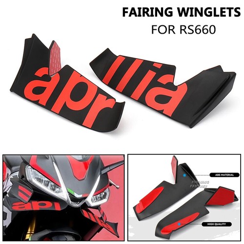 RS 660 Front Winglet Aerodynamic Wing Kit Spoiler Motorcycle For ...