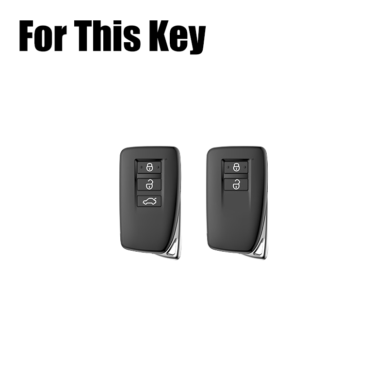 Aluminum Alloy Leather Car Key Case Cover For Lexus NX ES RC RX IS 250 ...