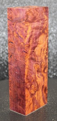 Stabilized Spalted Dyed Maple Block-Knife Handle Pistol Duck Calls ...