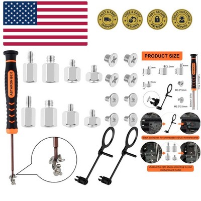 M.2 SSD Screws Kit, PCIe NVMe M.2 SSD Mounting Screw Kit for Asus ...