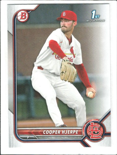 2022 Bowman Draft Cooper Hjerpe Prospects #BD-95 Cardinals | eBay