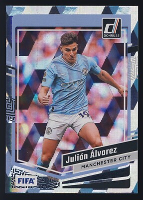 2023 FIFA Panini Donruss World Cup Soccer Cubic Silver Foil Holo Julian ...