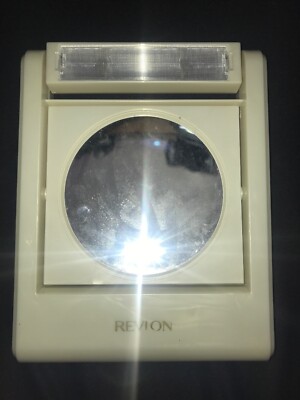 Revlon Portable Make Up Mirror with Light Double sided flip Mirror | eBay
