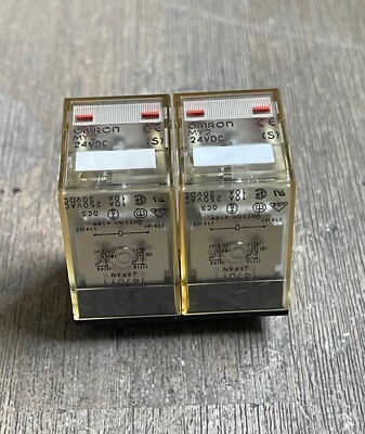 OMRON MY2 RELAY 24VDC 8 PIN LOT OF 2 | eBay