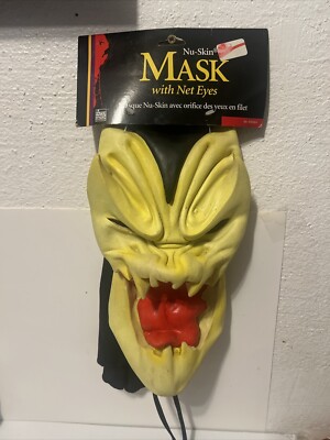 VTG 1996 Nu-Skin Paper Magic Group Monster Halloween Mask with Hologram ...
