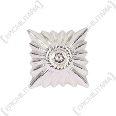 Nazi Officers Ranks WW2 German Officer's Premium Silver Rank Star Pip