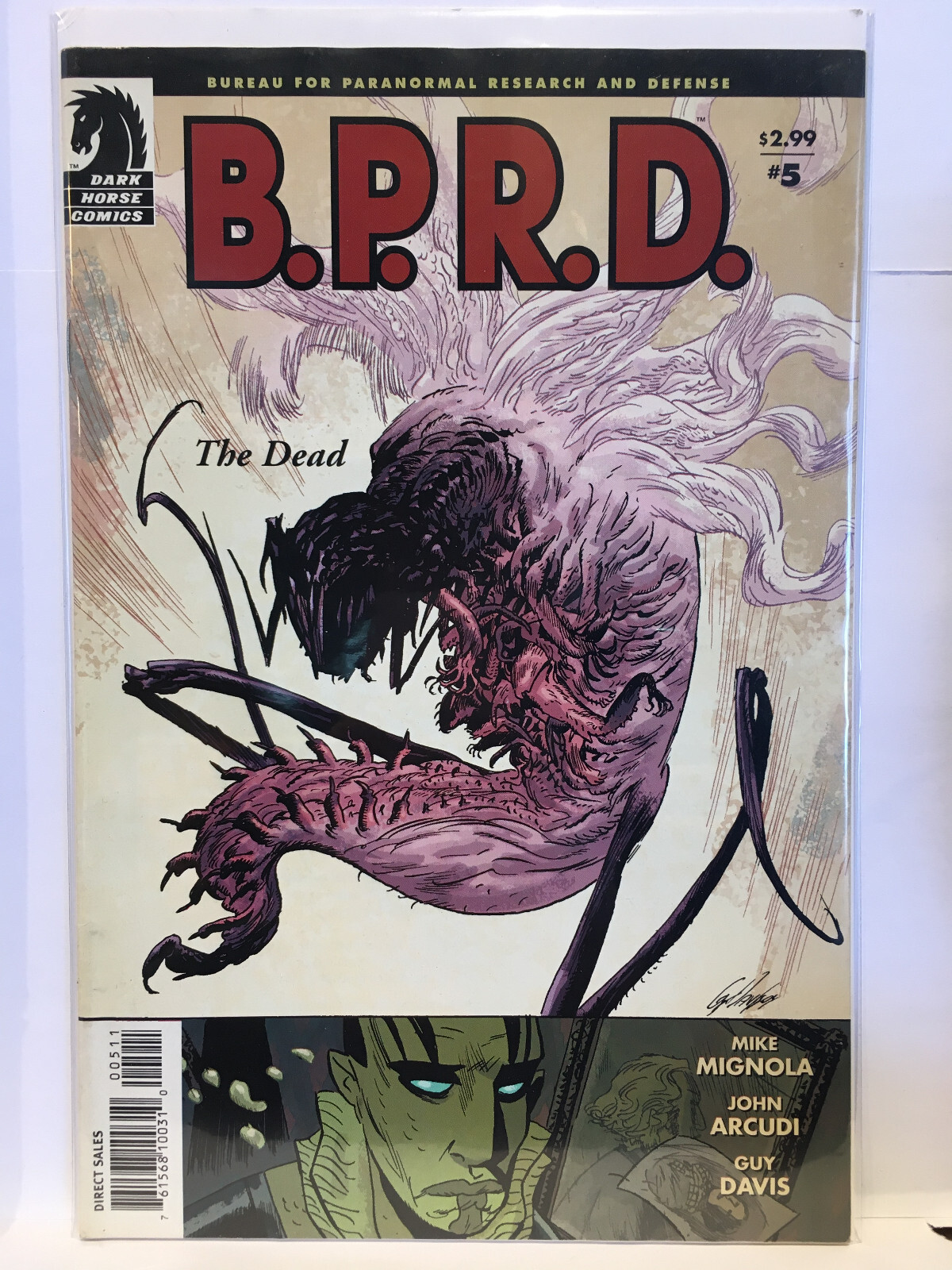 Bprd The Dead #5 VF + 1st Imprimé Foncé Cheval Comics | eBay