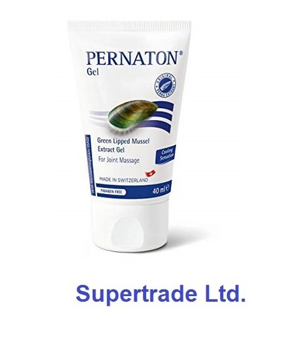 Pernaton Green Lipped Mussel Extract Gel for Joint Massage & Pain ...