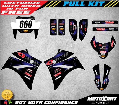 Full Custom Graphic Kit BARBED STYLE YAMAHA XT 660 R decal kit sticker ...