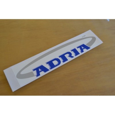 ADRIA Adriatik Rear Caravan Panel Sticker Decal Graphic - SINGLE | eBay