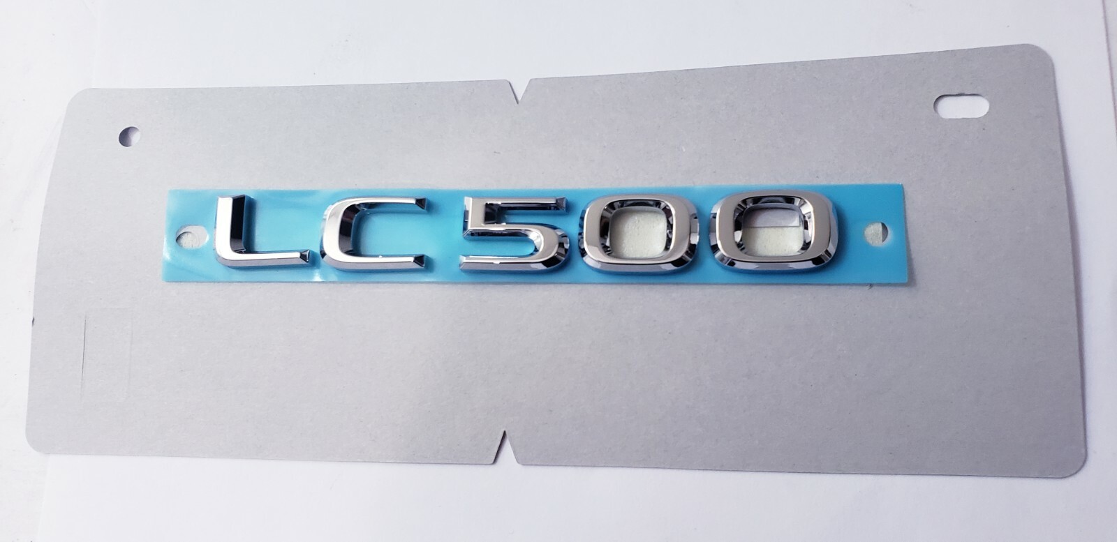 18-19 NEW LEXUS LC500 CHROME EMBLEM REAR TRUNK NAMEPLATE BADGE 2018 ...