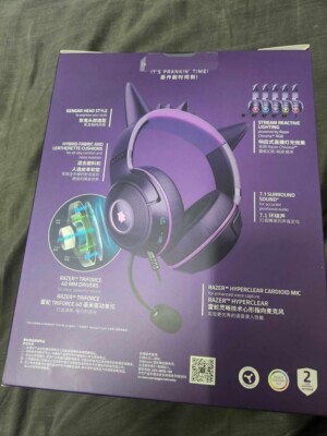 Razer x Pokémon Gengar Wired Headset Headphone Limited Edition | eBay ...