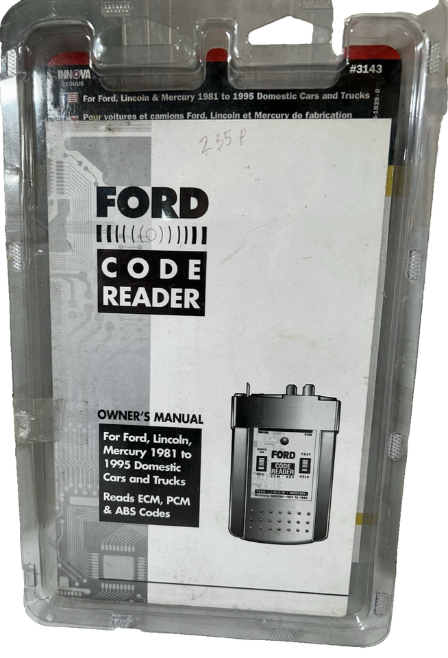 Innova 3145 Ford OBD Code Reader For Older 1981 - 1995 Ford Vehicles ...