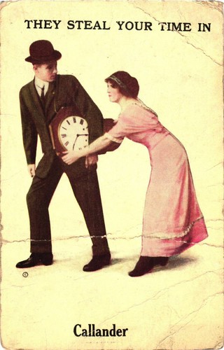 Stealing Clock, They Still Your Time In Callander, Ontario, Canada ...
