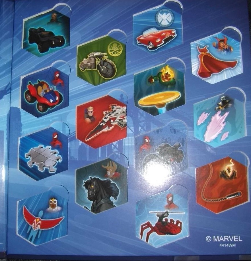 DISNEY INFINITY 2.0 Marvel Super Heroes Power Disc Album Holds 40 + 2 ...