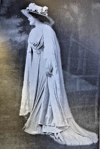1910 Vintage Magazine Illustration Actress Mary Mannering in A Man's ...