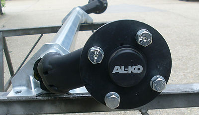 AL-KO 750KG TRAILER AXLE 4 STUD 100MM PCD 1200MM MBC - UNBRAKED - ALKO ...