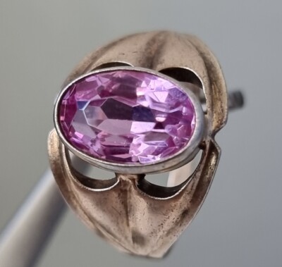 Vintage Russian Soviet Sterling Silver 875 Ring Sapphire ,Women's ...