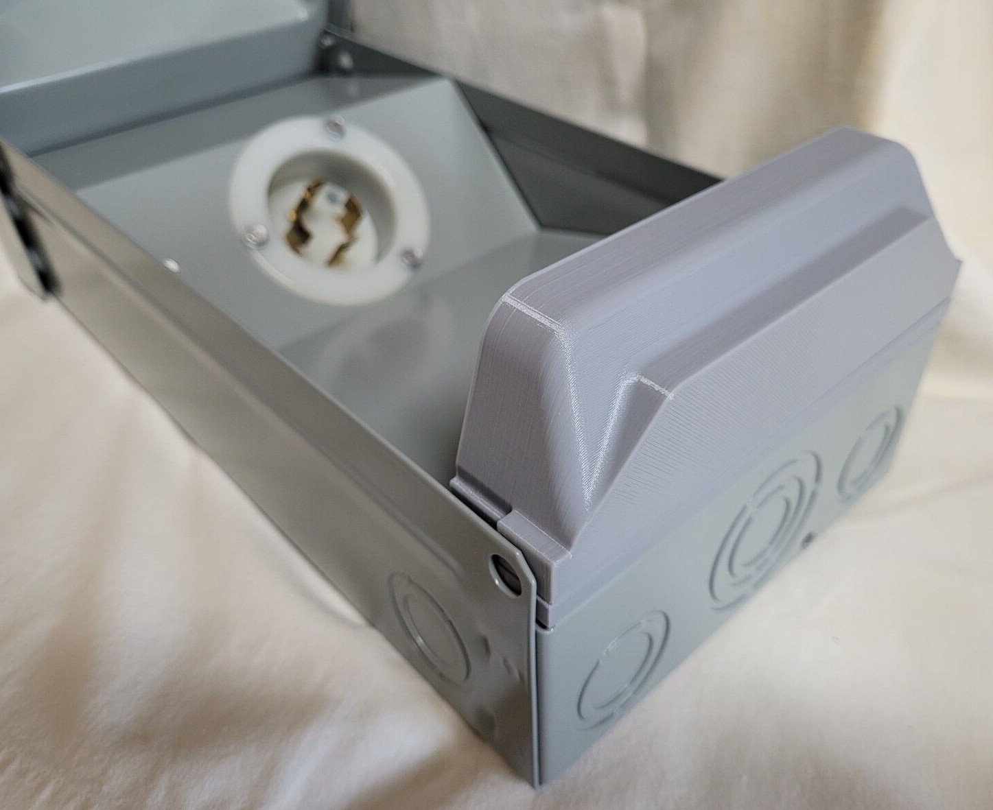 Bug Cover - Designed for the GE Generator Power Inlet Box T050N & T030N ...