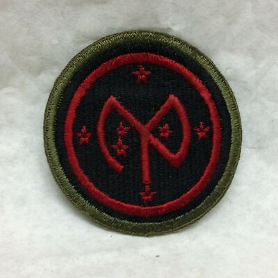 Military Patch 27th Army Infantry Division OD Border Variant 27 app 2 3 ...