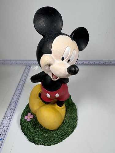 Rare Disney Direct Heavy Mickey Mouse Figure Garden Statue DIG | eBay