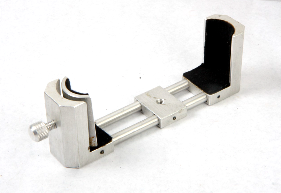 stylish vintage RANGEFINDER TRIPOD MOUNTING BRACKET, leica reid etc ...
