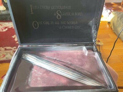 BUFFY VAMPIRE SLAYERS STAKE PROP REPLICA 2005 LICENSED FACTORY X IN ...