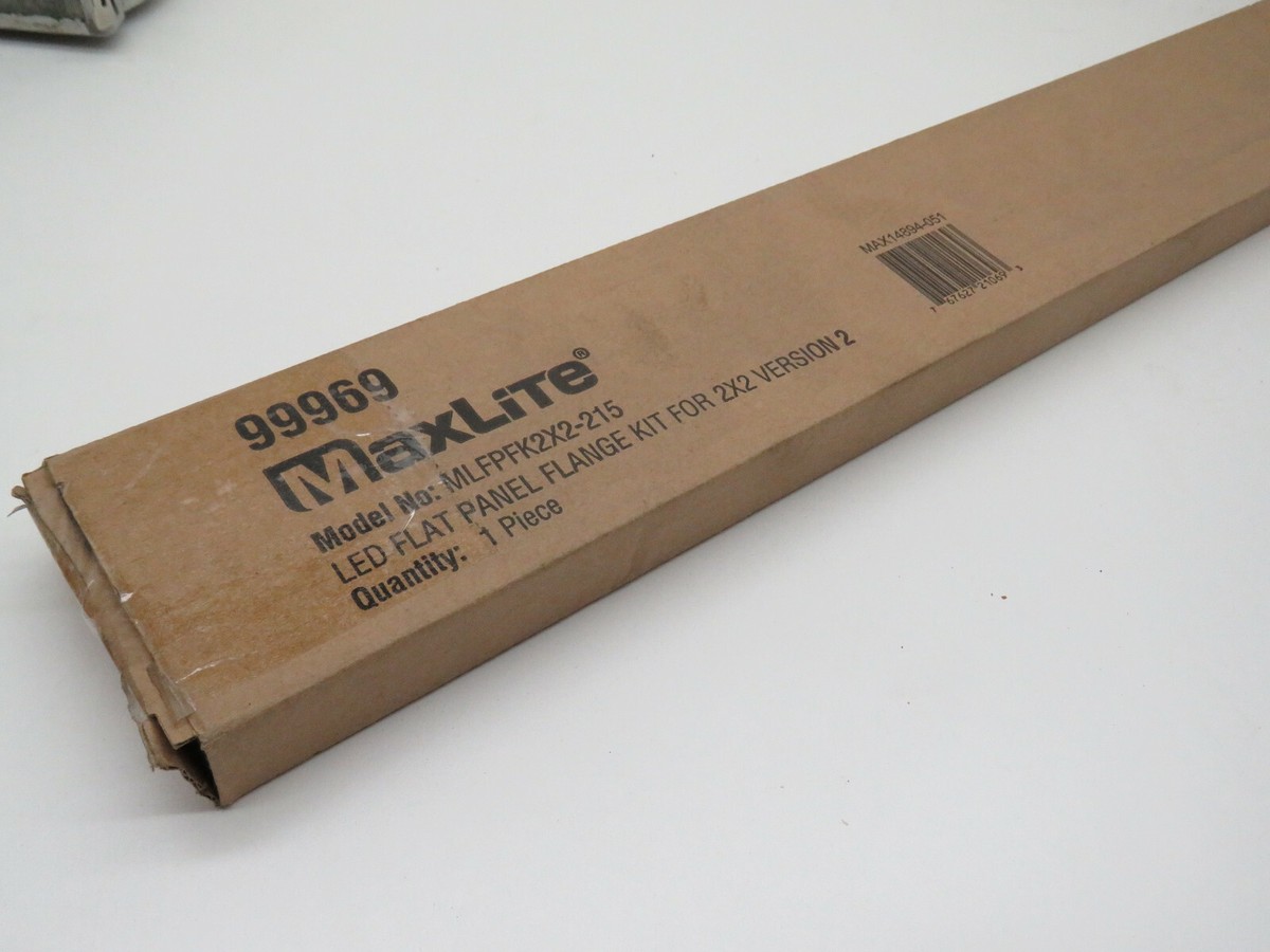 Max Lite 2x2 Led Fixture 2x2 LED Lighting Fixture, Aluminium At