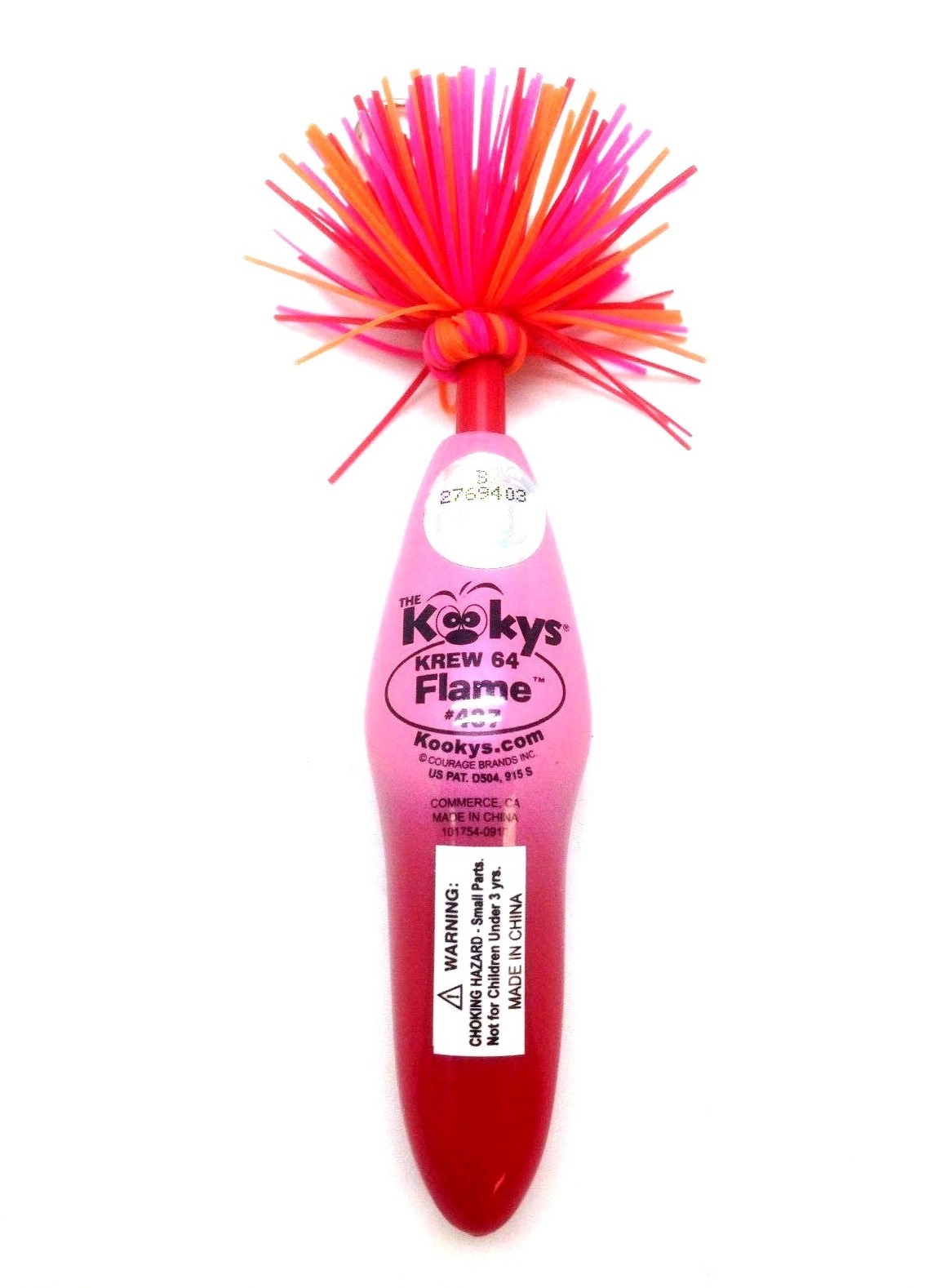 KOOKY KLICKERS KOLLECTIBLE BALL POINT KREW 64 Flame BELT CLIP GIFT PENS ...