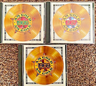 Warner 1966-1968 AM Gold - 3 CD Set, 66 Hit Songs from the Sixties ...