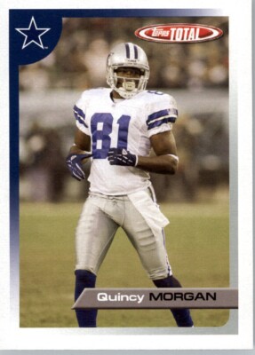 2005 Topps Total #204 Quincy Morgan - Dallas Cowboys | eBay