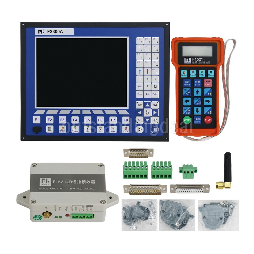 F2300A 2-Axis CNC Control System KIT for Flame Plasma Gantry Cutting ...