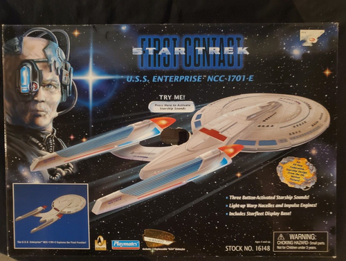 Classic USS ENTERPRISE 1701E: STAR TREK FIRST CONTACT Ship / 1996 ...