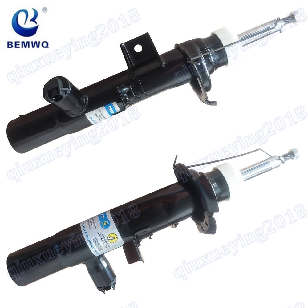 Pair Set of 2 Rear Shock Absorbers w/EDC L/R For BMW X3 F25 X4 F26 ...