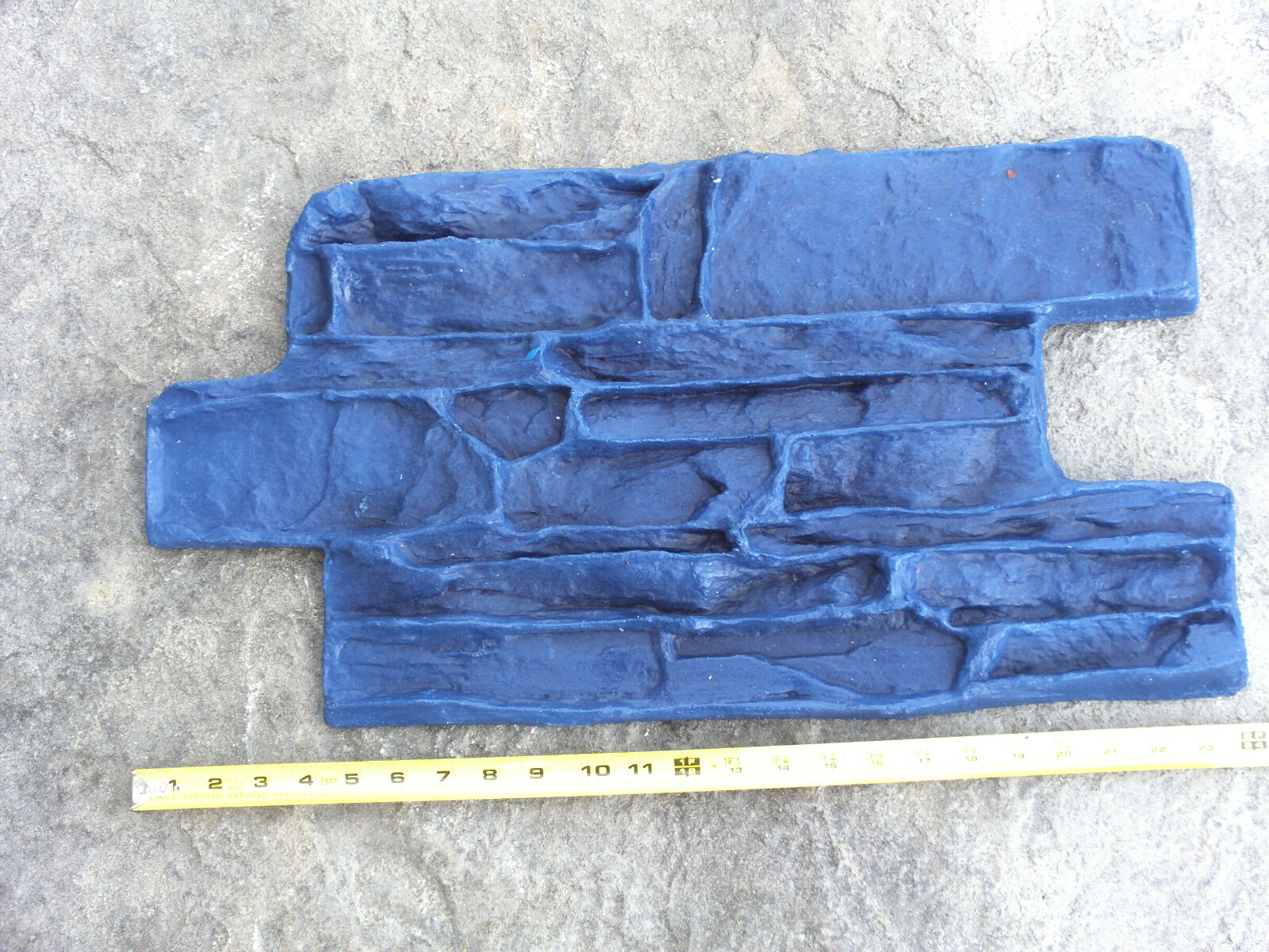 1 New Mountain Dry stack Stone vertical wall Concrete Cement Plaster ...