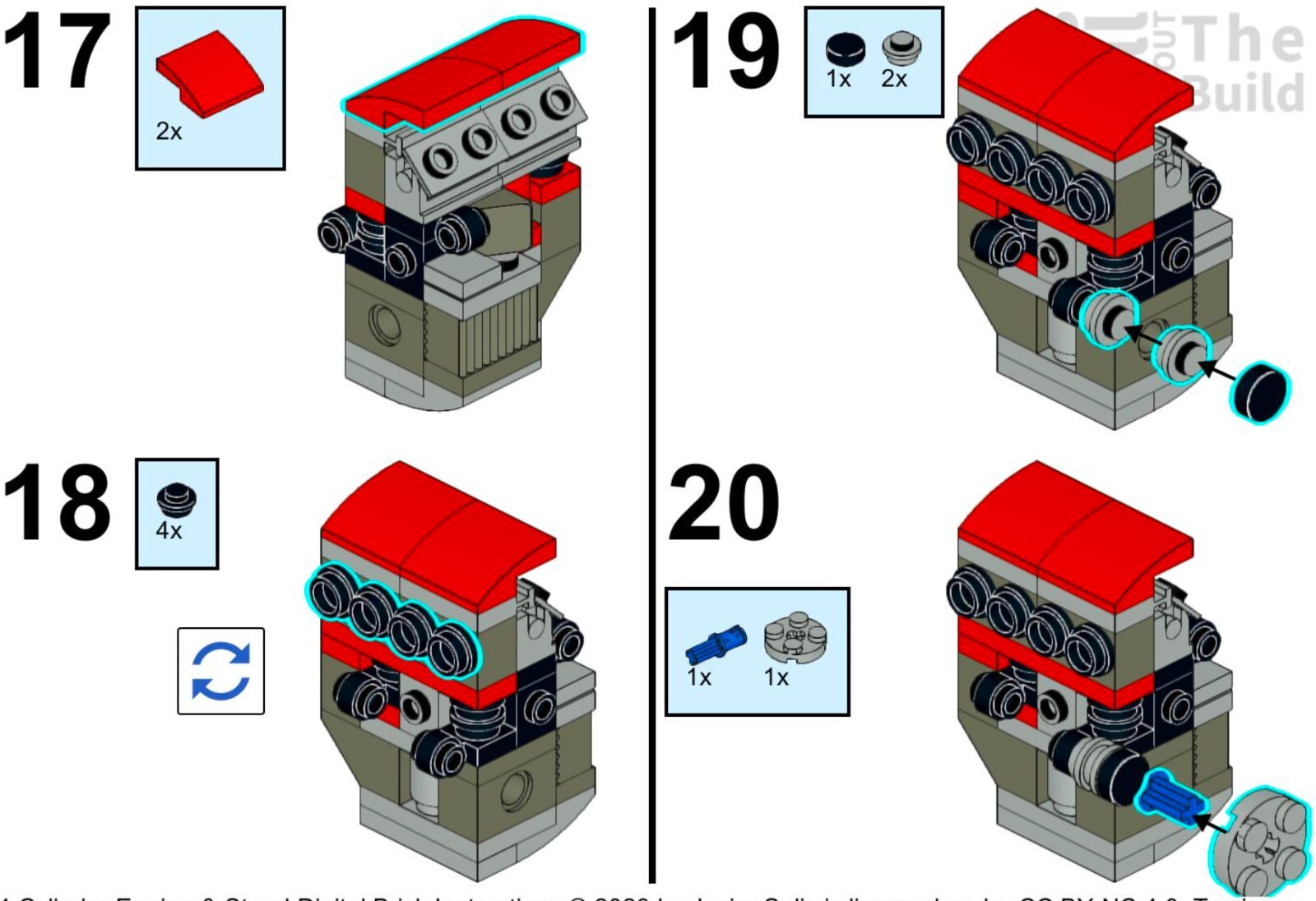 Limited Run 4 Cylinder Engine LEGO Brick Set (Inspired by Honda F20C ...