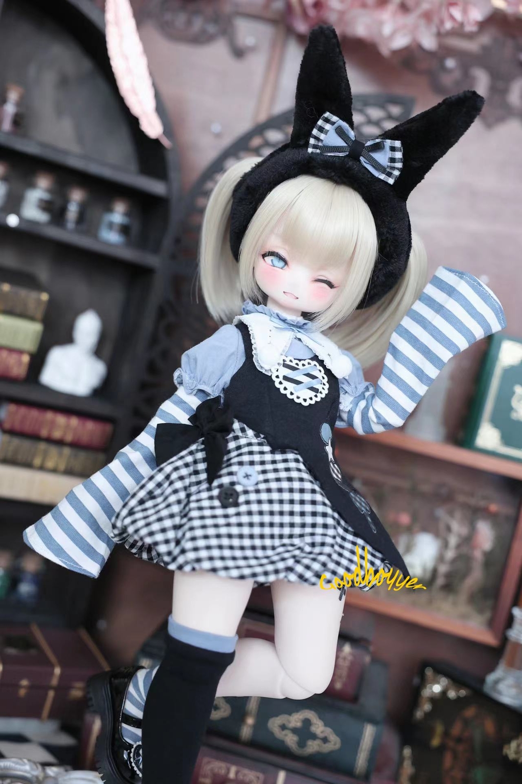 1/4MSD 1/4Puyoo&Shoushou BJD Doll Clothes Outfit Grotesque Paradise 7 ...