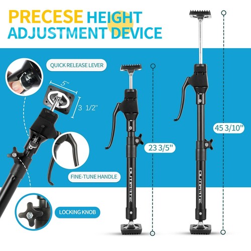 Third Hand Support Pole Heavy Duty, Cabinet Jacks for Installing ...