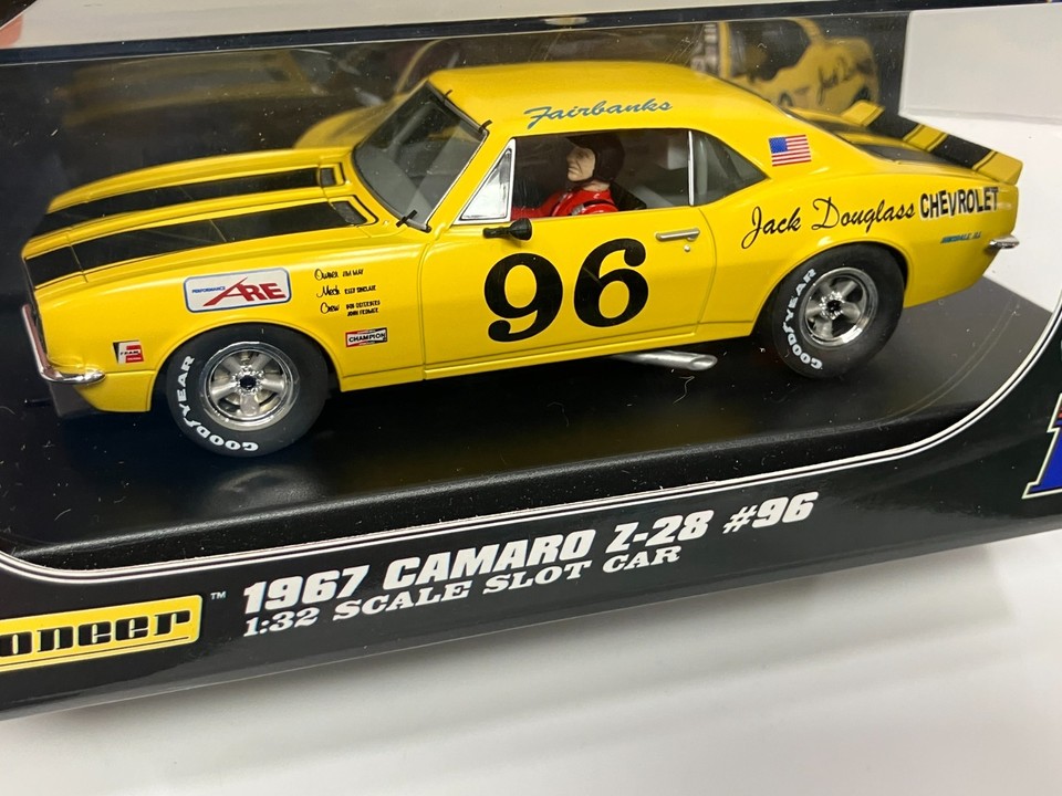 1:32 Pioneer Slot Car - 1967 CAMARO Z-28 #96 "Warren Fairbanks" P041 | eBay