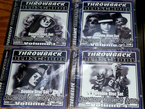 THROWBACK OLDSCHOOL VOL. 1,2,3 & 4 GET THE SET ALL 4 double cds | eBay