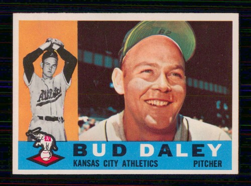 1960 TOPPS BASEBALL # 8 BUD DALEY 12300 | eBay