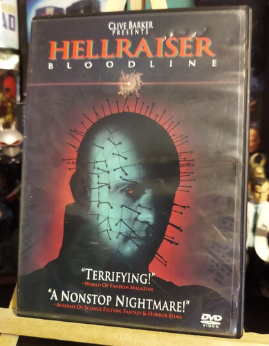 HELLRAISER BLOODLINE part 4 dvd Clive Barker Horror Pinhead Widescreen ...