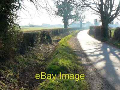 Photo 6x4 Ox Drove Way south-west of Upper Wield Hampshire The road cro ...
