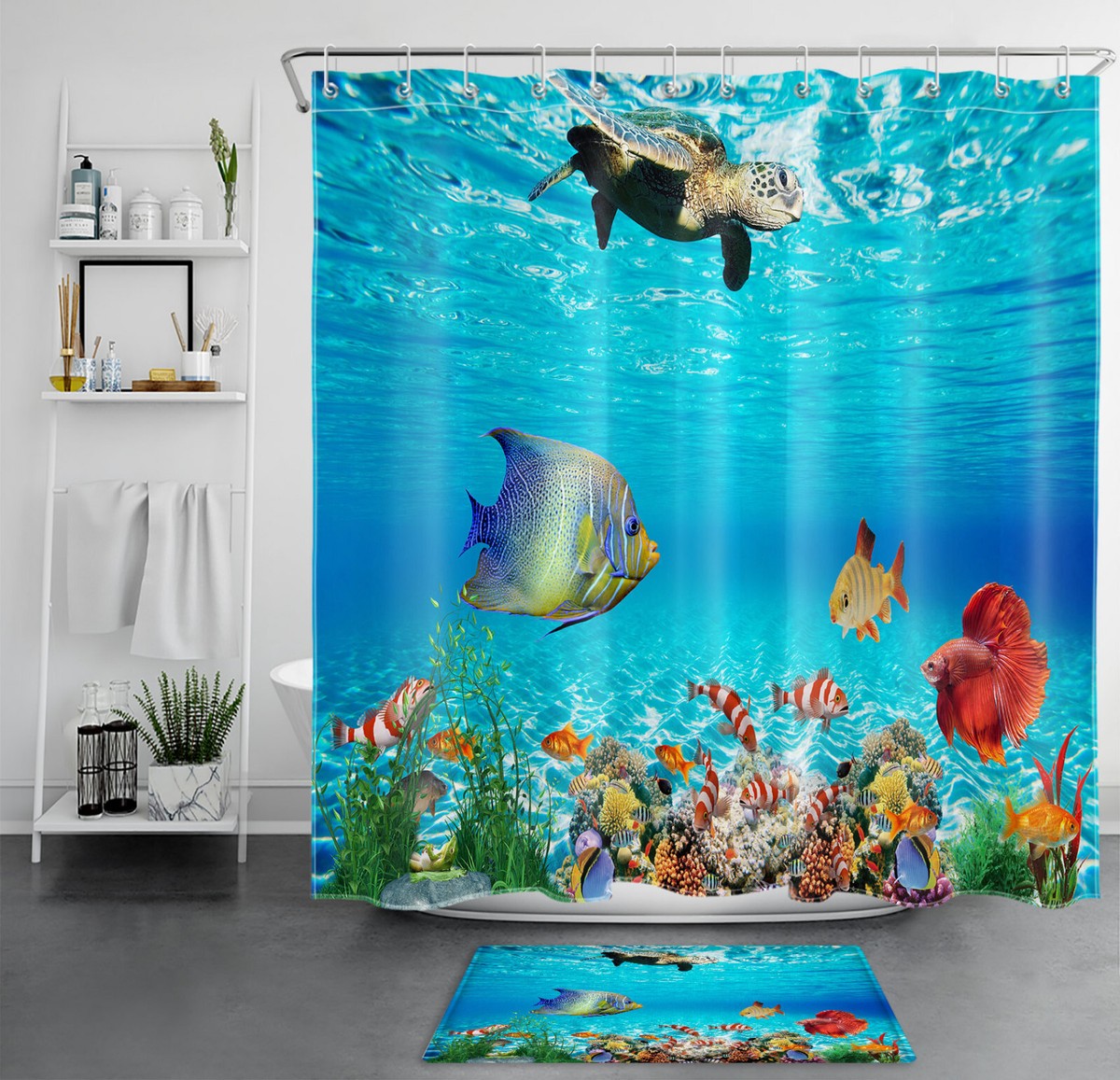 Fishing Shower Curtains Success Kingfisher Catching A Fish Shower