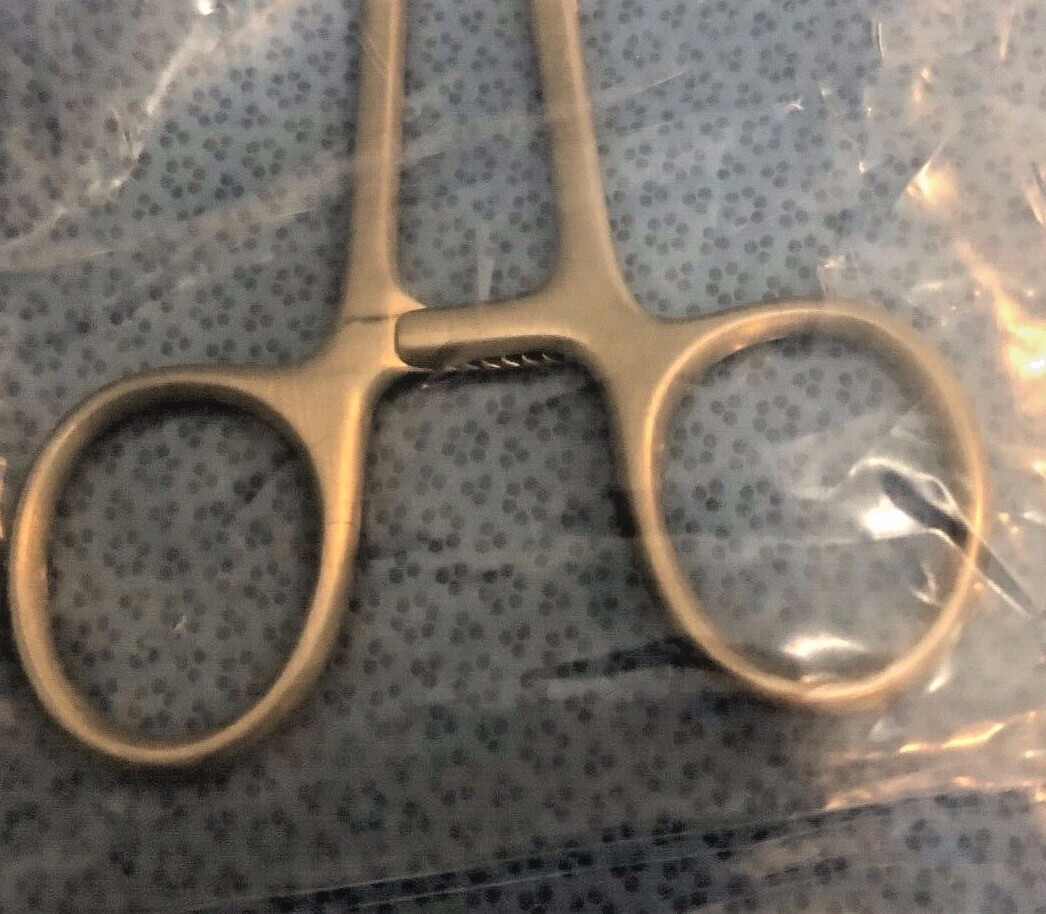 Codman 37-4009 Total Occlusion Clamp Angled 9 1/4" Accepts 86mm Inserts ...