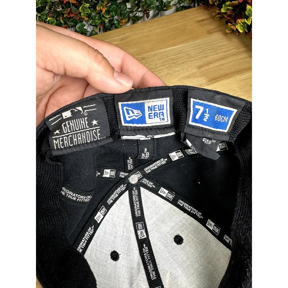 New York Yankees MLB Genuine Merchandise New Era 39 7 1/2 Hat Cap ...
